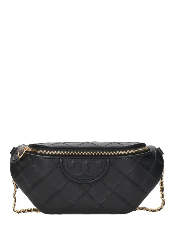 Tory Burch Leather Belt Bag - Black