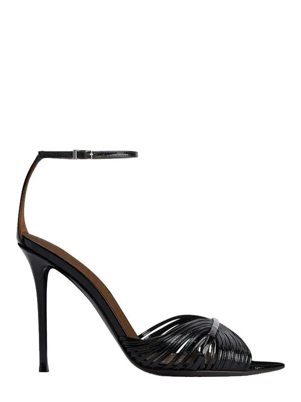 GIUSEPPE ZANOTTI Intriigo Shell 105 Sandals - Black