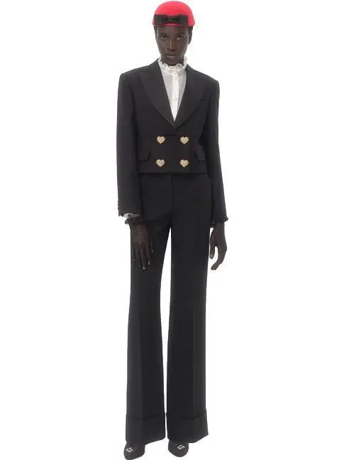 Valentino Garavani Crepe Couture Jacket - Black