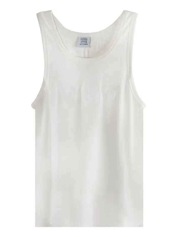 Vetements Tank Top - White