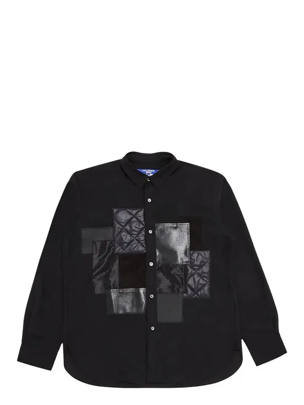 Junya Watanabe Patchwork Shirt - Black