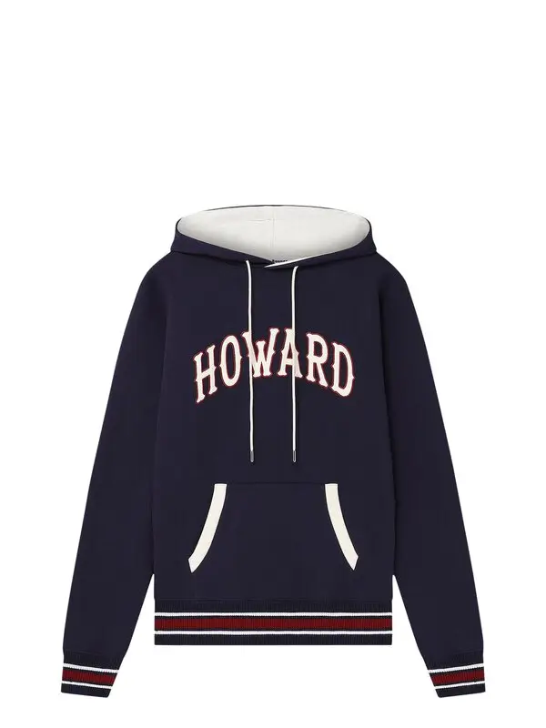 WALES BONNER Howard Hoodie - Blue