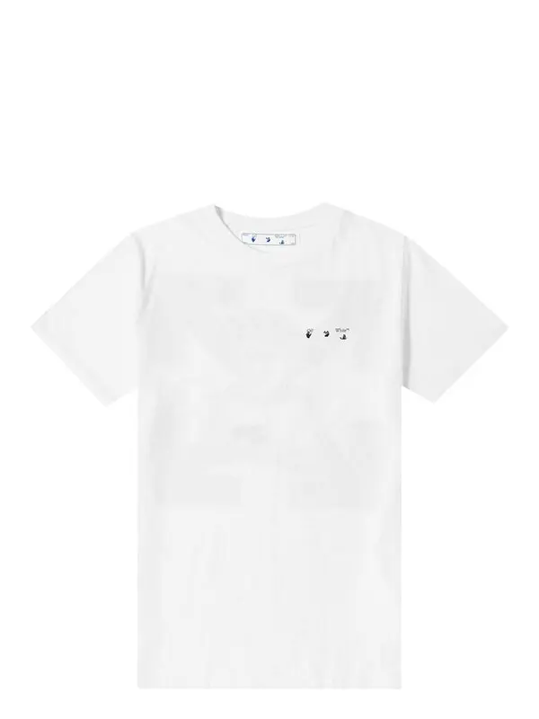 Off-White Pencil Arch Slim Tee - White