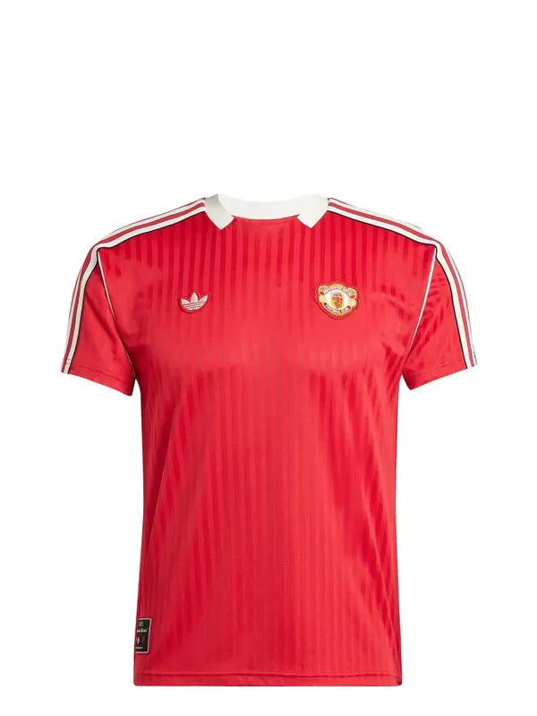 Adidas Manchester United Terrace Icons Jersey - Red