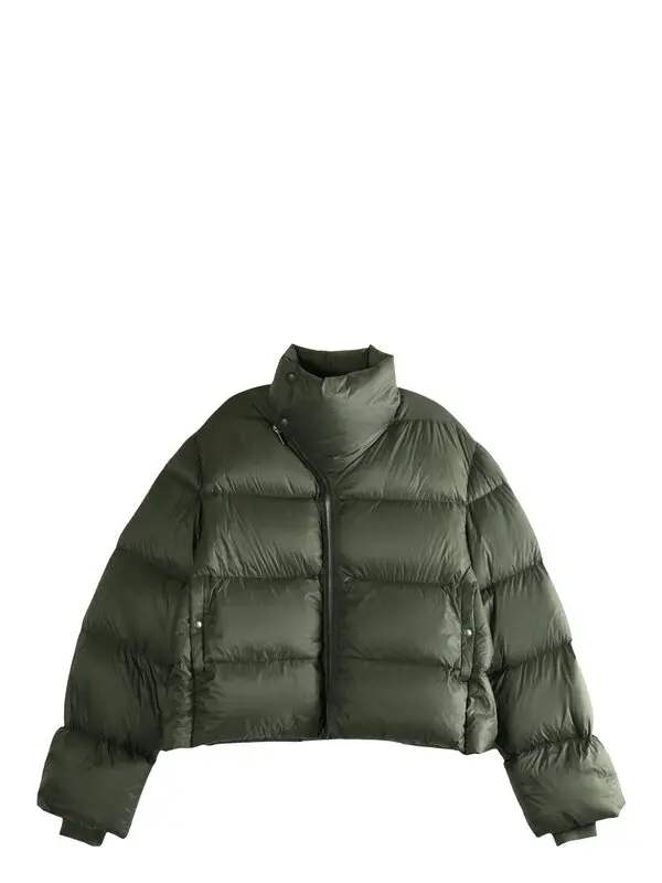 Rick Owens Quilted Turtle Jacket - Grey