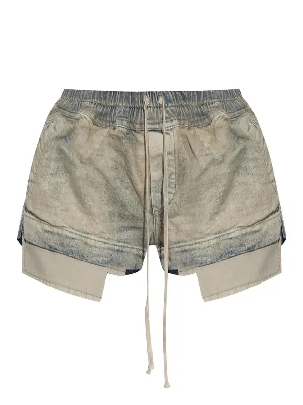 Rick Owens Denim Fog Boxers - Blue