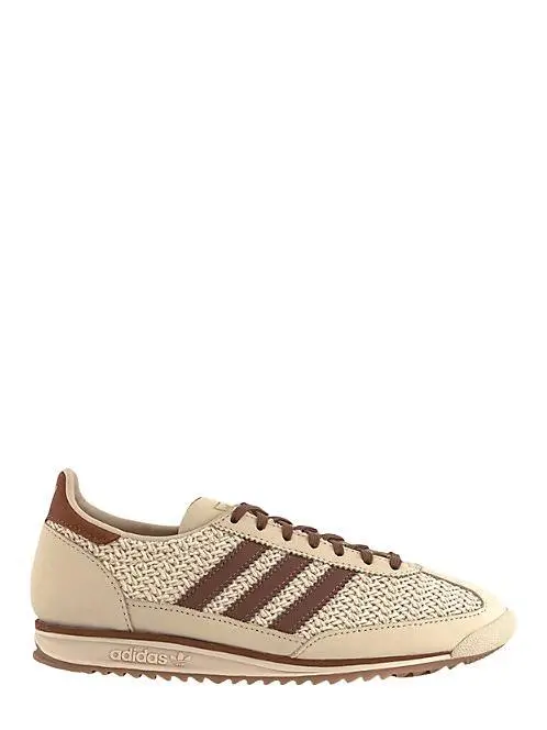 Adidas Sl 72 Textured Low-top Trainers - Sand Strata Preloved Bro