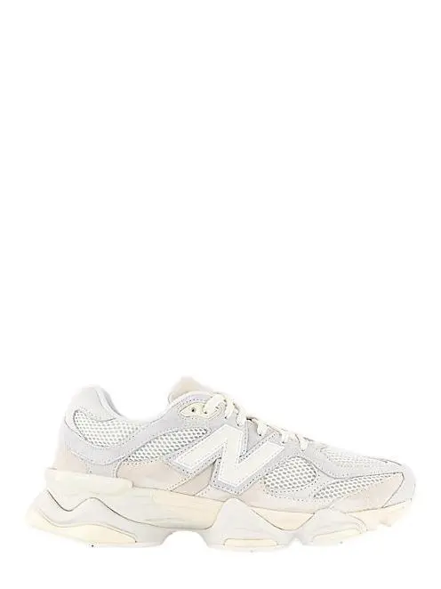 NEW BALANCE 9060 Suede And Mesh Low-top Trainers - Angora White