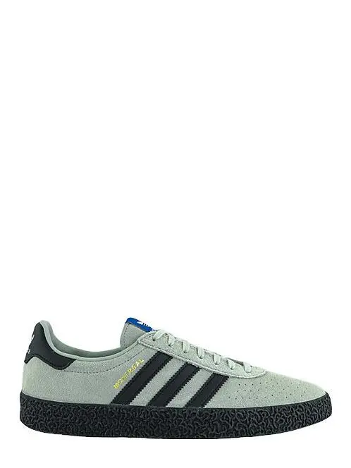 Adidas Montreal Suede Low-top Trainers - Linen Green Black Black