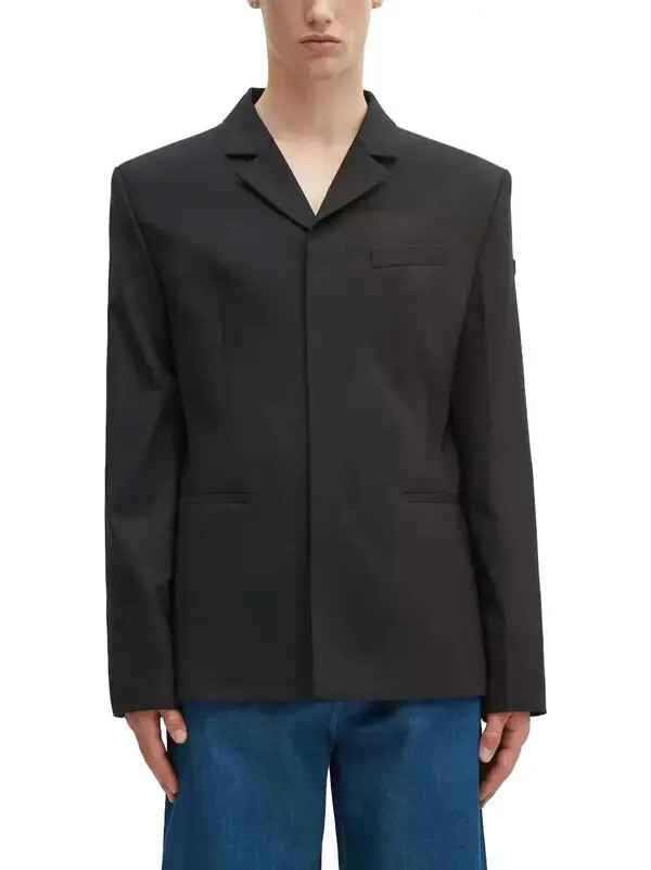 032C Single-breasted Suit Jacket - Black