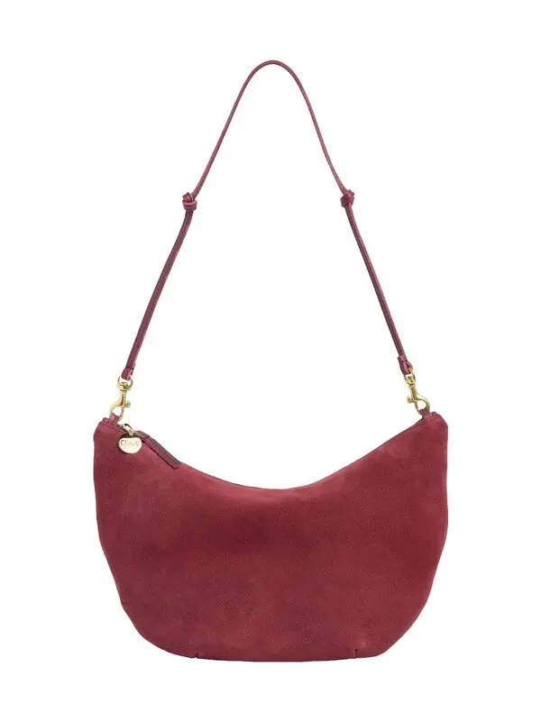 Clare V. Lune Shoulder Bag - Current Suede