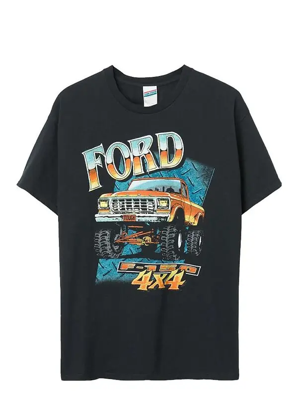 Junk Food Clothing Ford 4x4 Flea Market Tee - Black
