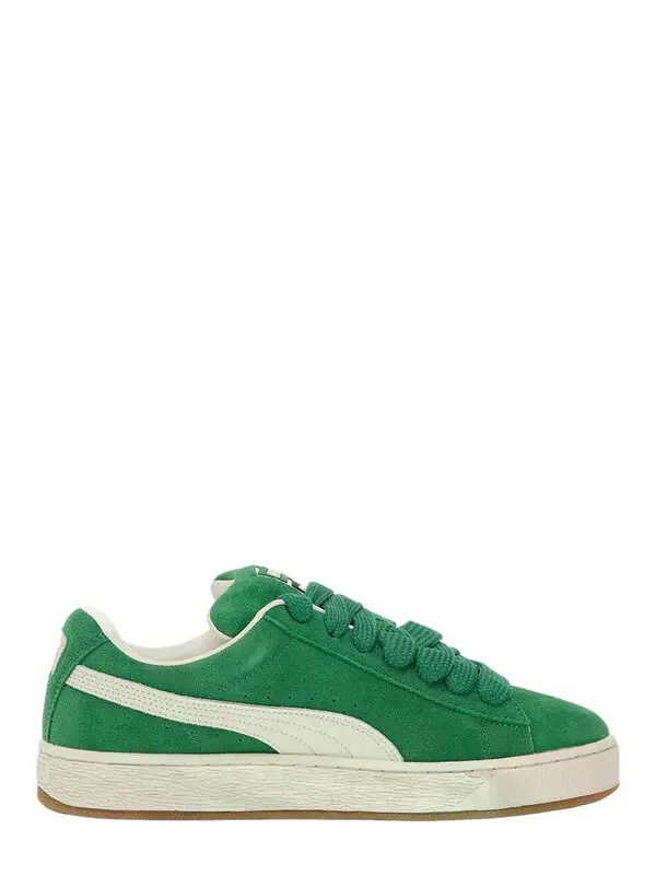 PUMA Suede Lace-up Sneakers - Green
