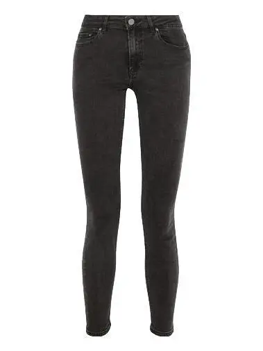 Acne Studios Jeans In Stretch Denim - Black