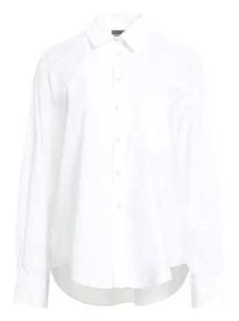 Emporio Armani Cotton Poplin Shirt - White