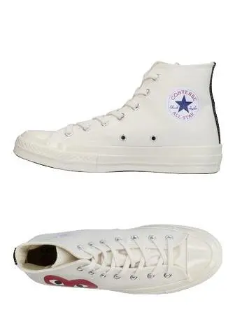 CONVERSE X COMME DES GARÇONS PLAY High-top Sneakers - White