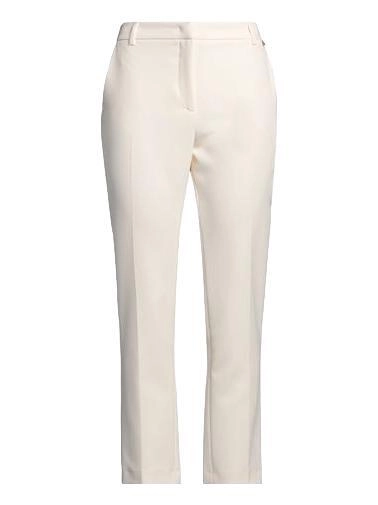 Liu Jo Midnight Polyester And Elastane Tapered Pants - Ivory