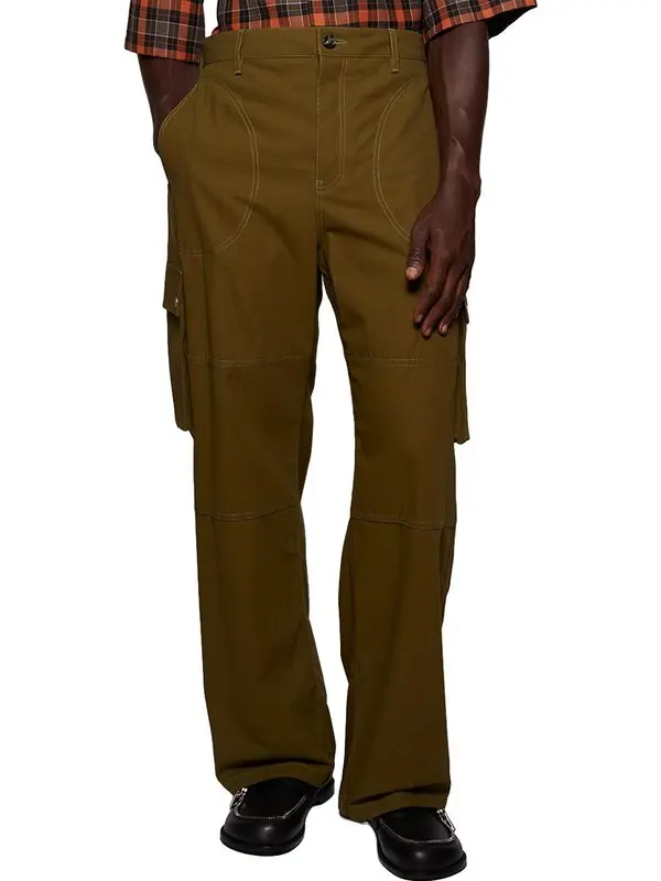 Loewe Cargo Trousers - Khaki