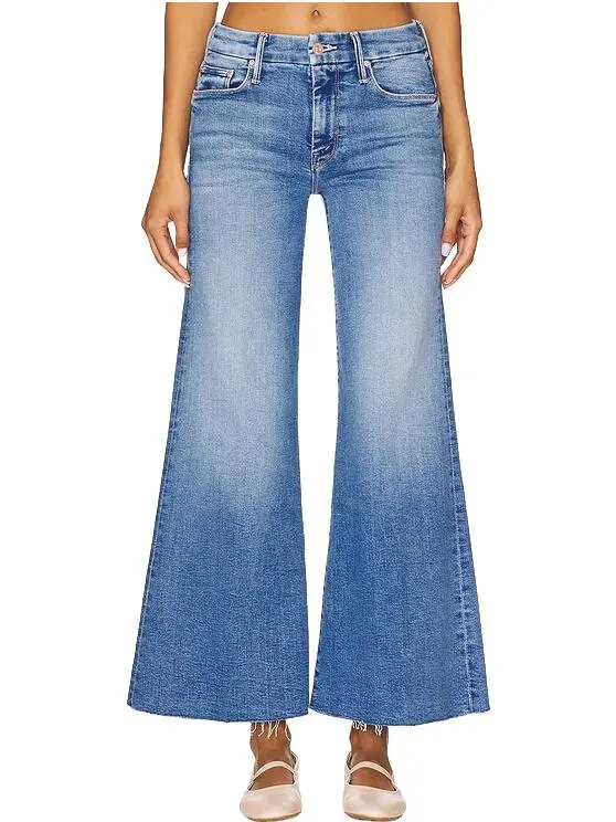 MOTHER Lil' Petite Roller Fray Jeans - Fan Favorite