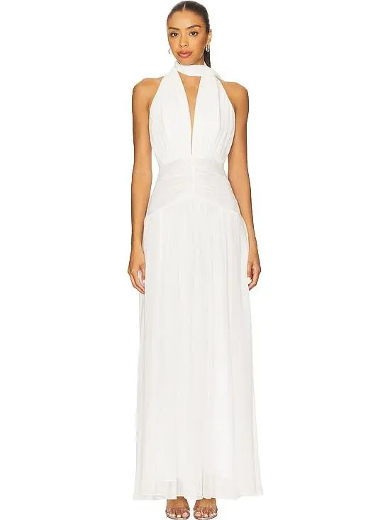 NICHOLAS Arella Silk Dress - Ivory