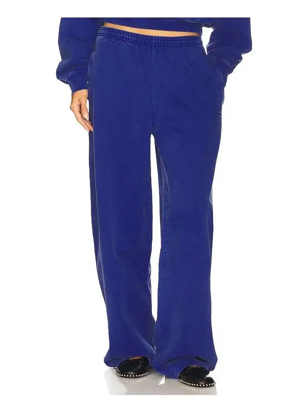Alexander Wang Articulated Leg Sweatpant - Washed Scuba Blue