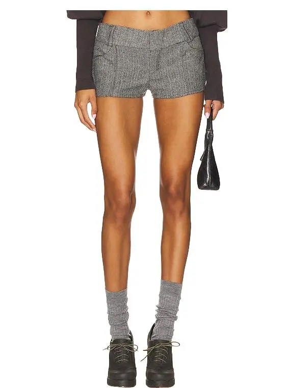 NIIHAI Rosa Tailored Shorts - Grey