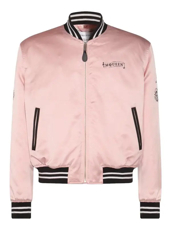 Alexander McQueen Cotton Casual Jacket - Pink