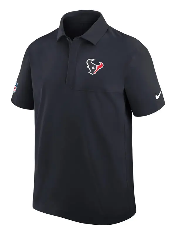 Nike Houston Texans City Pride Sideline Dri-fit Nfl Polo - Blue