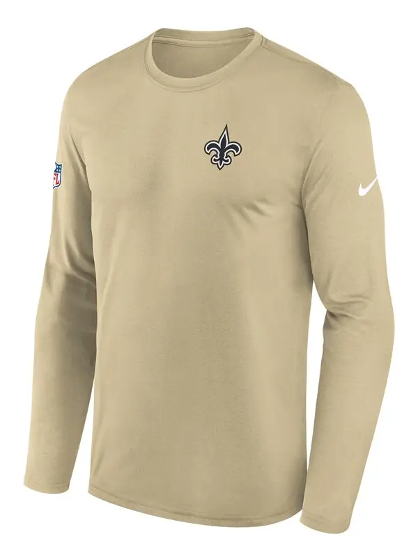 Nike Nfl Long-sleeve Dri-fit T-shirt - Yellow