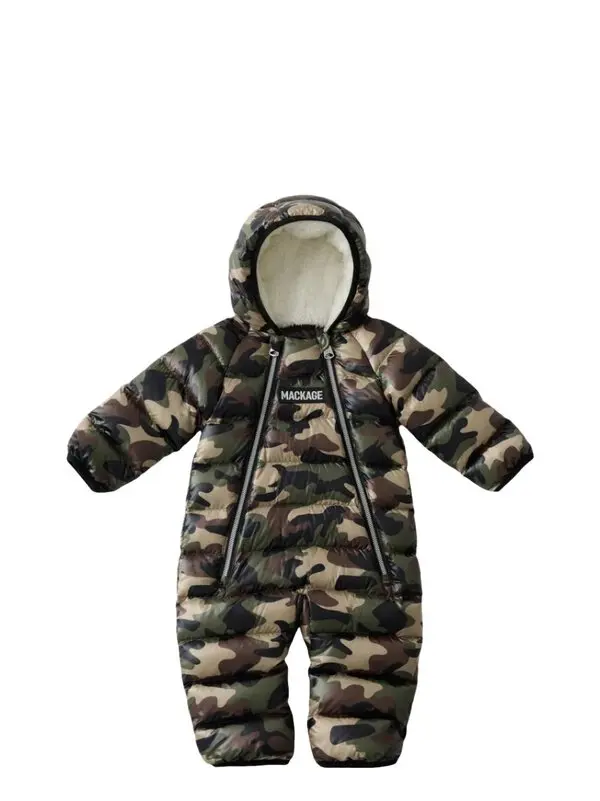 Mackage Bambi-camo Down Snowsuit - Camouflage Print