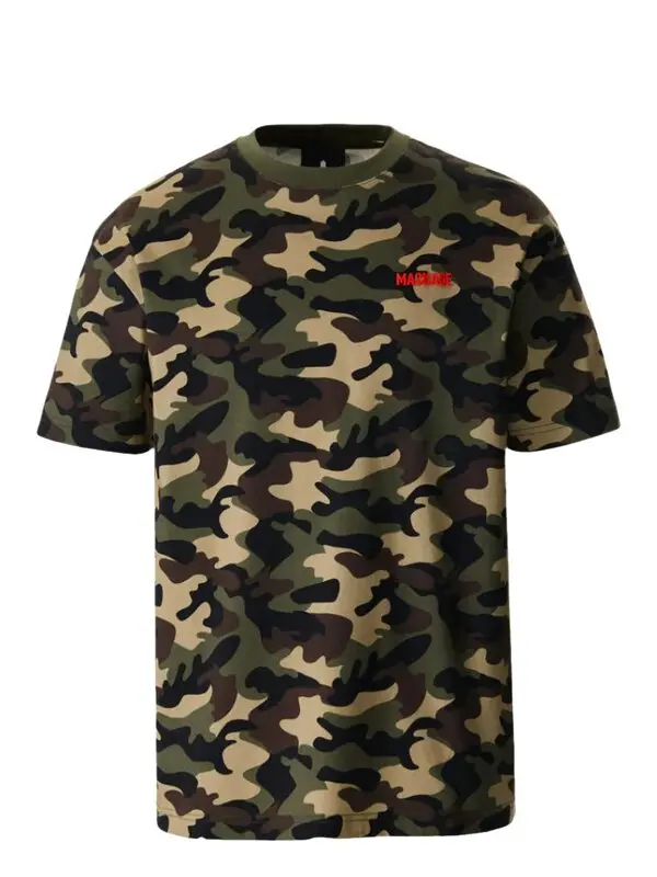 Mackage Tee-camo Organic Cotton Logo Camo T-shirt - Camouflage Print