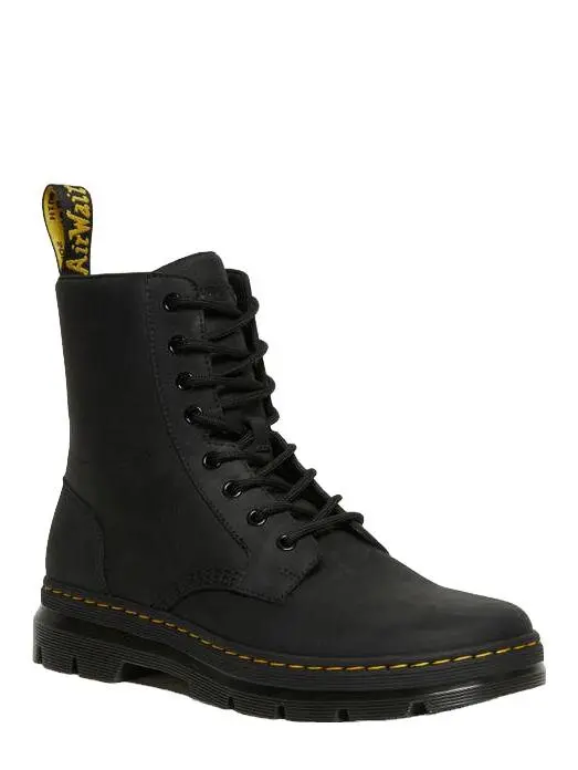 Dr. Martens Combs Boot - Black Wyoming