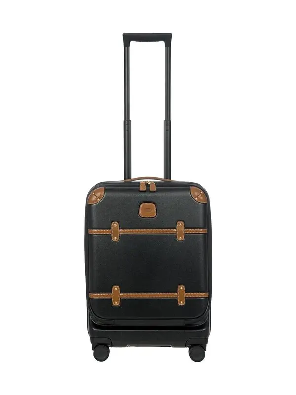 Bric'S Bellagio 3.0 21" Carry-on Expandable Spinner With Pocket - Black