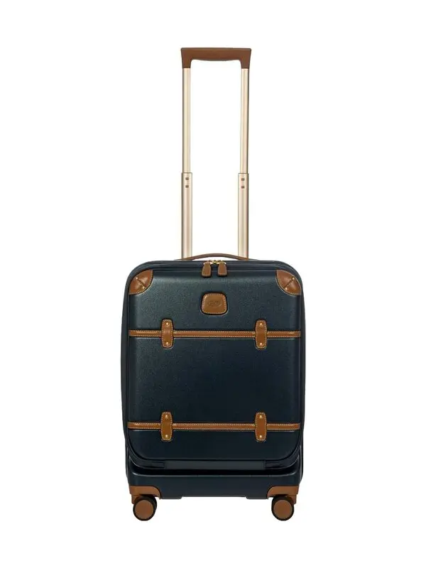 Bric'S Bellagio 3.0 21" Carry-on Expandable Spinner With Pocket - Blue