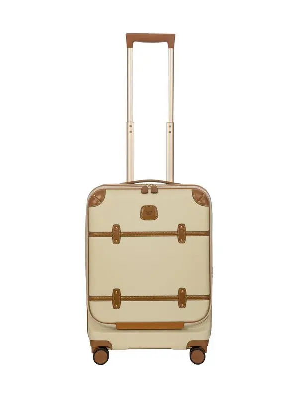 Bric'S Bellagio 3.0 21" Carry-on Expandable Spinner With Pocket - Cream