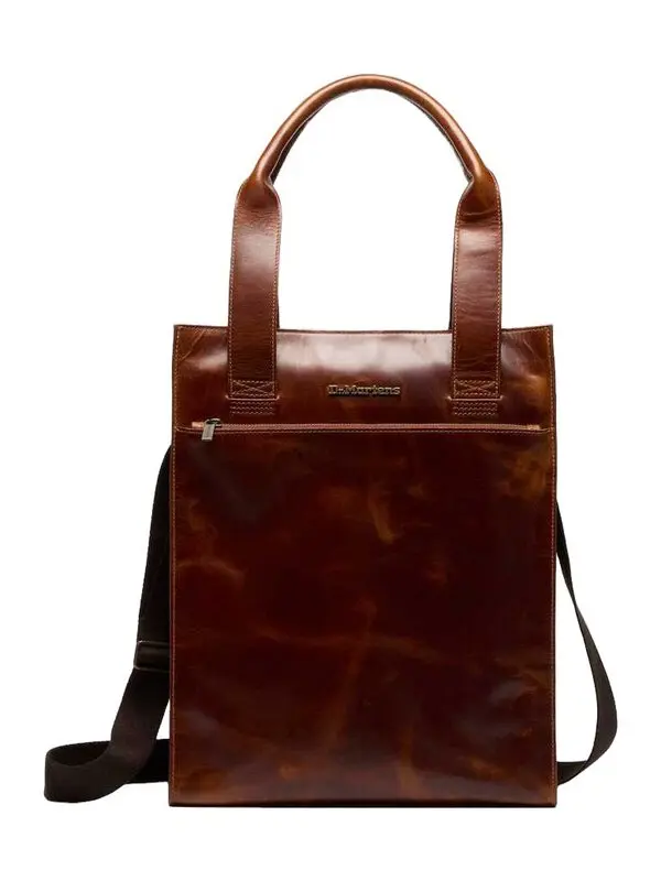 Dr. Martens Leather Tote Bag - Tan