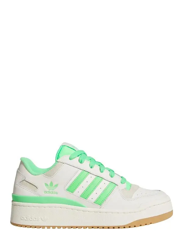 Adidas Forum Bold Stripes Sneakers - Cloud White/green/off White