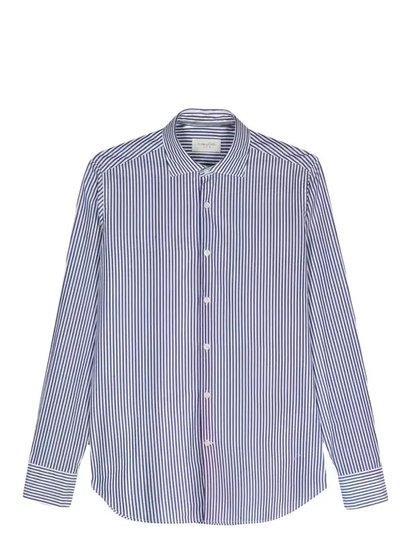TINTORIA MATTEI 954 Striped Shirt - Blue