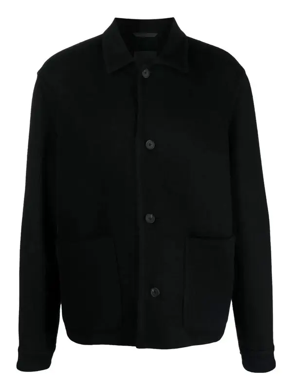 Givenchy Wool-blend Shirt Jacket - Black