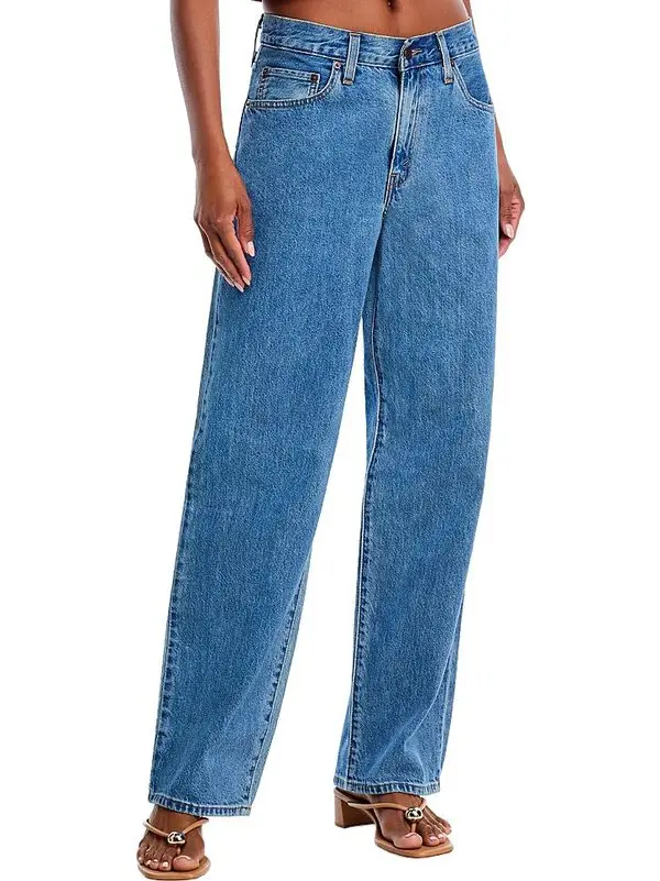 LEVI'S High Rise Baggy Dad Jeans - Own It Stone