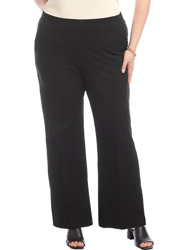 Karen Kane Emily Straight-leg Pants - Black