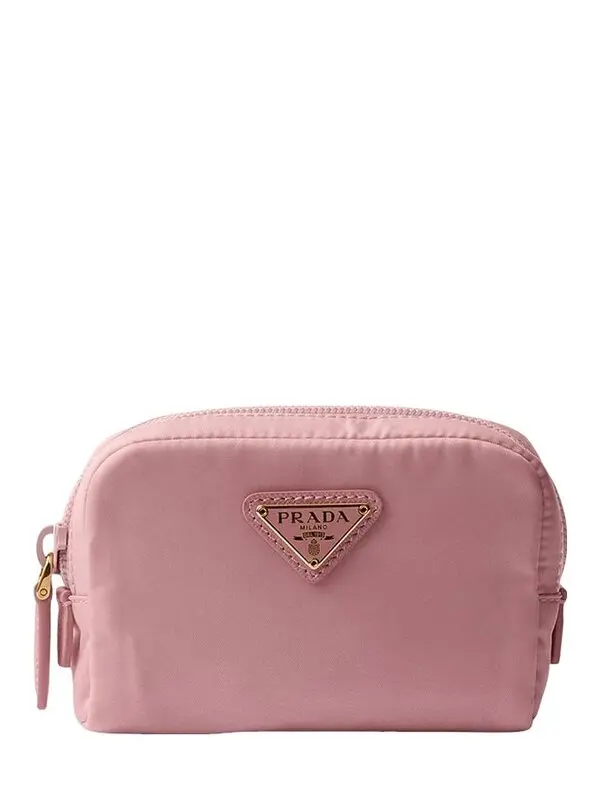 Prada Micro Re-nylon Pouch - Pink