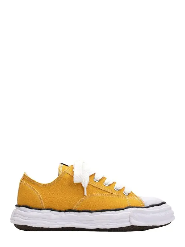 Mihara Yasuhiro Peterson 23 Og Sole Canvas Lowin - Yellow/white