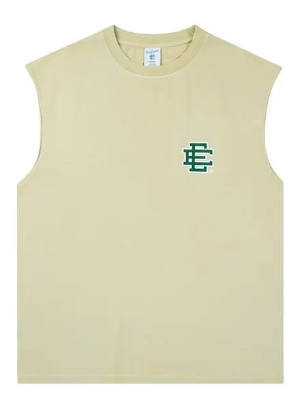 ERIC EMANUEL Ee Basic Cutoff Tank - Washed Lint/green