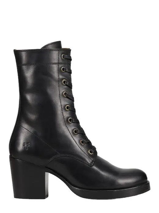 THE FRYE COMPANY Jean Lace-up Boots - Black