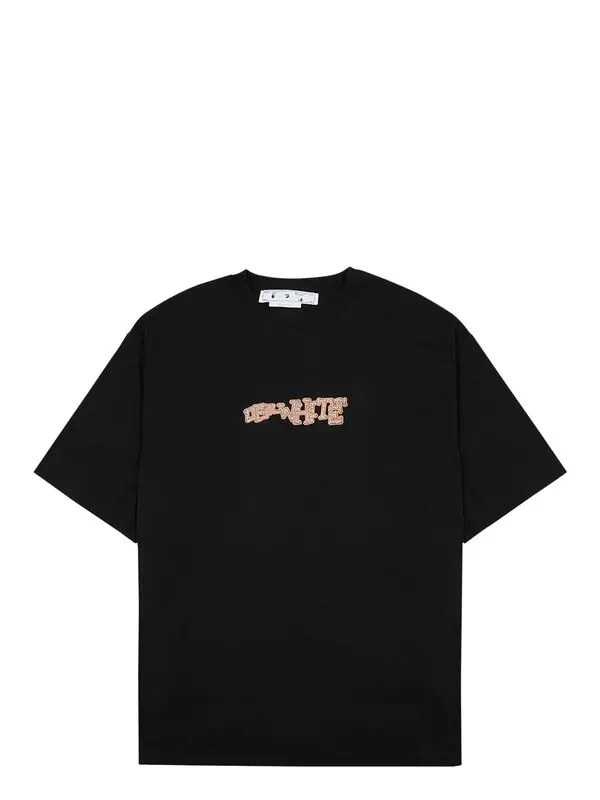 Off-White Glitz Carlos Over Skate Tee - Black