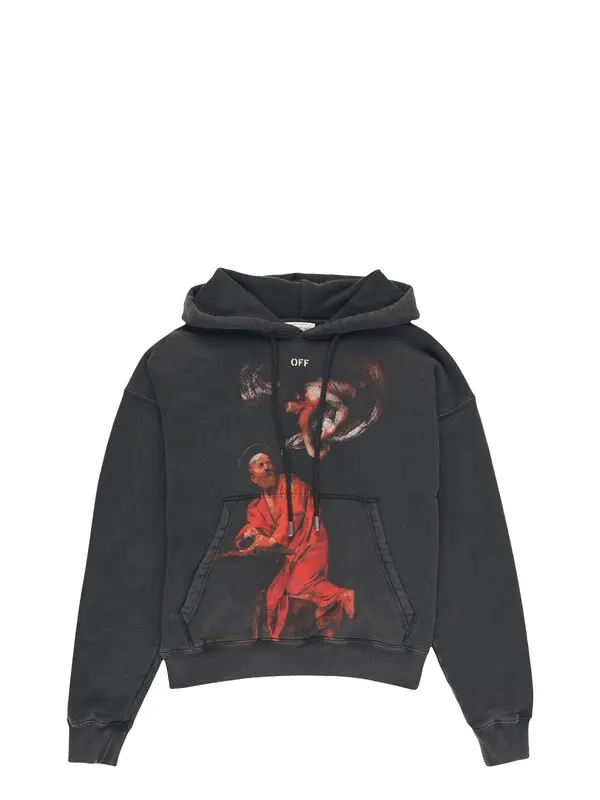 Off-White Saint Matthew Skate Hoodie - Black