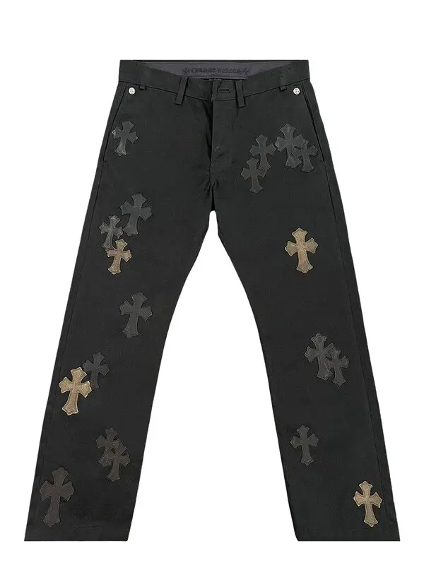 Chrome Hearts Cross Patch Chino Pants /camo - Black