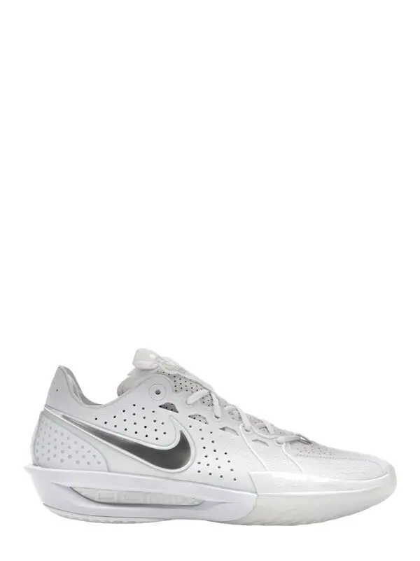 Nike Air Zoom Gt Cut 3 Tb Sneakers - White/green Strike/metallic Silver