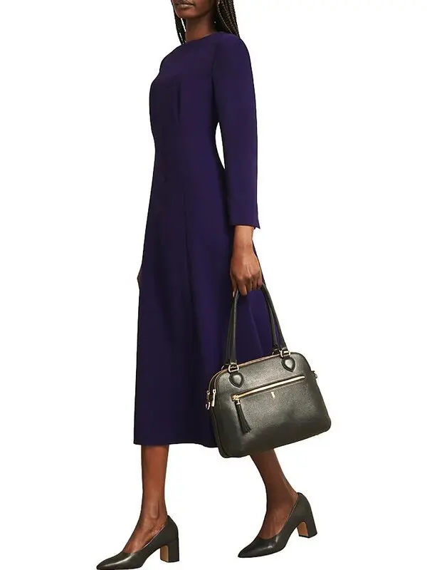 HOBBS LONDON Leonora Midi Dress - Midnight Purple
